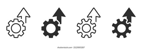 Process Excellence Logo Operational Excellence Icon Vector Image Can