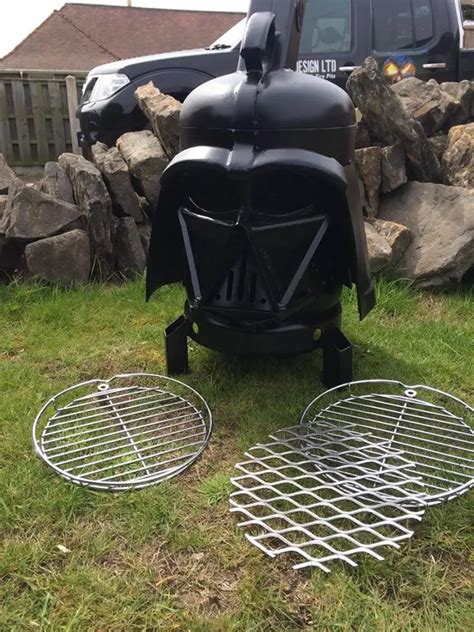 Let Darth Vader Use The Dark Side To Grill Your Food To Perfection