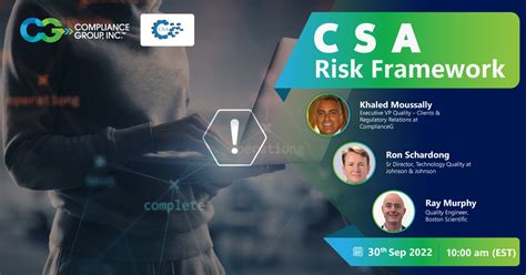 Fda Csa Risk Framework Compliance Group