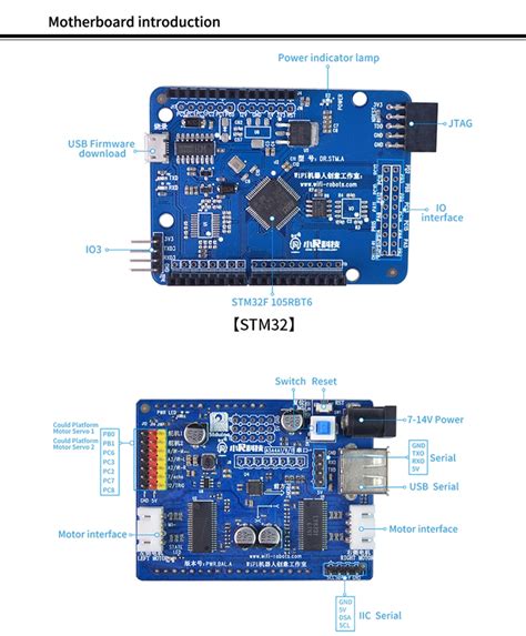 Stm32 2wd Self Balancing Robot Car 2 Dof Ptz For Android Ios Pc Standard Version Wifi Free