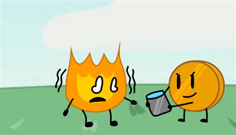 Firey Vs Coiny R Battlefordreamisland