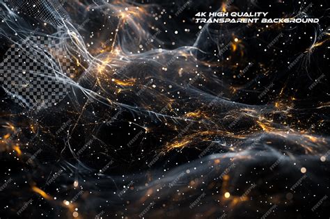 Premium Psd The Cosmic Web Network Of Filaments And Voids On
