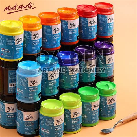 Top 10 màu sơn acrylic phổ biến nhất trên thị trường