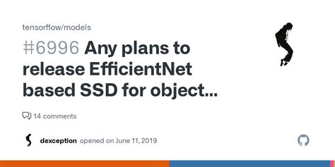 Any Plans To Release Efficientnet Based Ssd For Object Detection [question] · Issue 6996