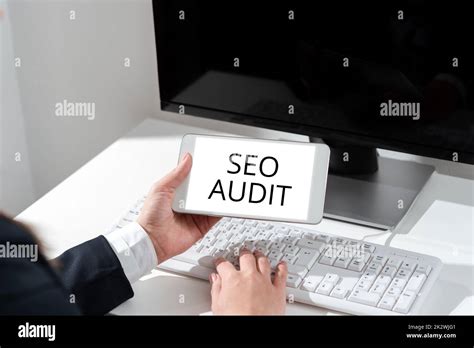 Conceptual Display Seo Audit Word For Search Engine Optimization