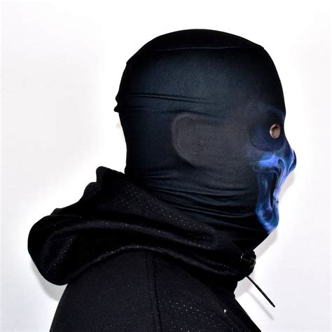 Face Skinz Grim Reaper Blue Face Mask Wild Star Hearts