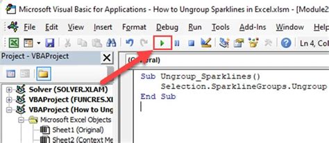 How To Ungroup Sparklines In Excel 4 Easy Ways
