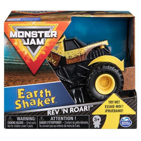 Monster Jam Official Earth Shaker Rev ‘n Roar Monster Truck 143