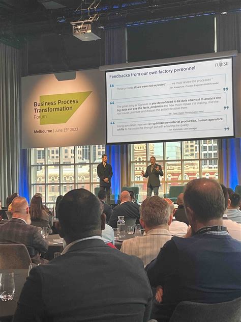 Fujitsu Sap Sapsignavio Signavio Sapsignavioforum Melbourne