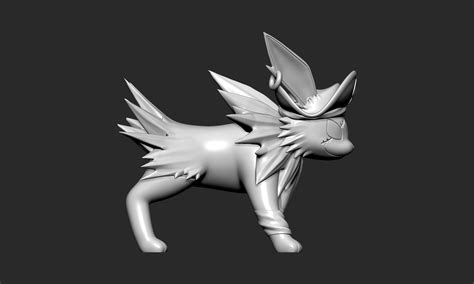 Pokemon Pirate Jolteon Halloween 3d Model 3d Printable Cgtrader