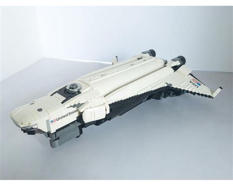 Lego Moc Space Force Peregrine Light Shuttle By Aberrant85