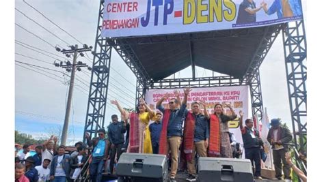 JTP Hutabarat Ketua DPW Partai Perindo Sumut Maju Pilkada Taput Prioritas Bangun Desa