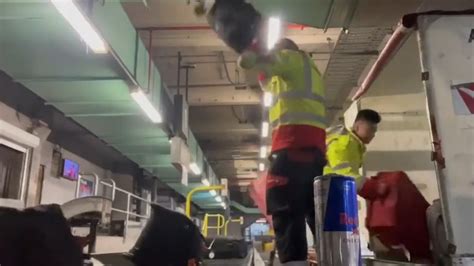 Baggage Handlers Stood Down After Hurling Qantas Luggage