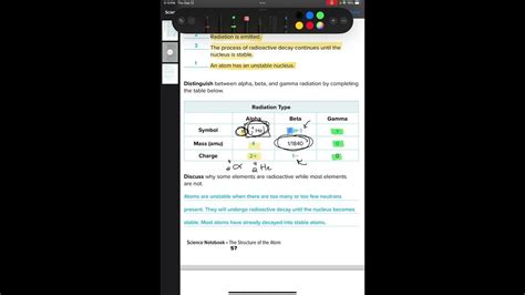 Shs Chemistry 34 Notebook Review Youtube