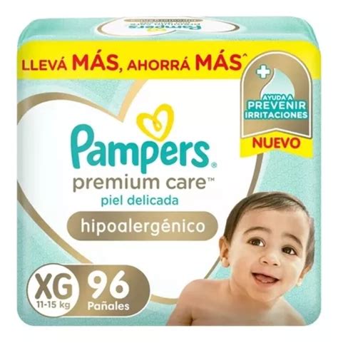 Pampers Premium Care Xg 96 Género Sin Género Tamaño Extra Grande Xg