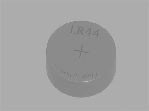 3D Model Button Cell Battery TurboSquid 2197903