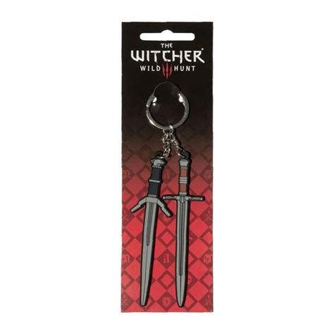 Witcher Raktų Pakabukas Swords