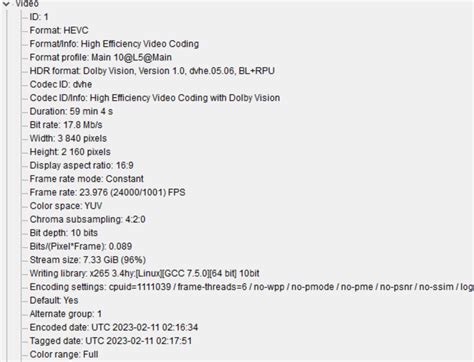 Dovi Hdr Video Fails To Decode With Nonzero Start · Issue 11322