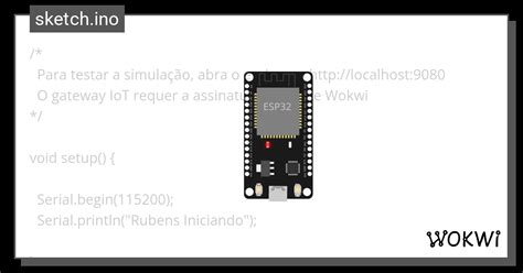 Teste Wokwi ESP32 STM32 Arduino Simulator