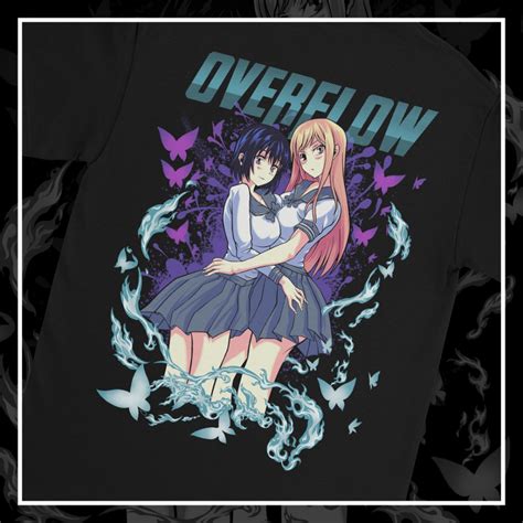 Jual Kaos Anime Overflow Ayane X Kotone Shopee Indonesia