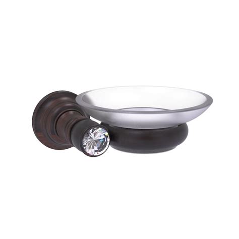 Allied Brass Carolina Crystal Collection Wall Mounted Soap Dish In