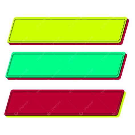 Modern Text Box Label Title Frame Banner Text Box Title Frame Banner PNG Transparent Clipart