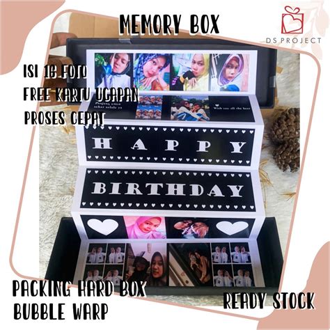 Jual Kado Ulang Tahun Buat Pacar Ultah Anniversary Gift Memory Foto