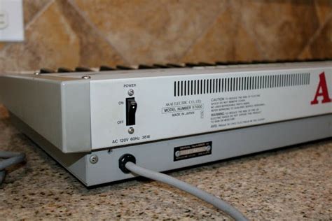 Matrixsynth Akai X7000 61 Key Sampling Keyboard W Original Box