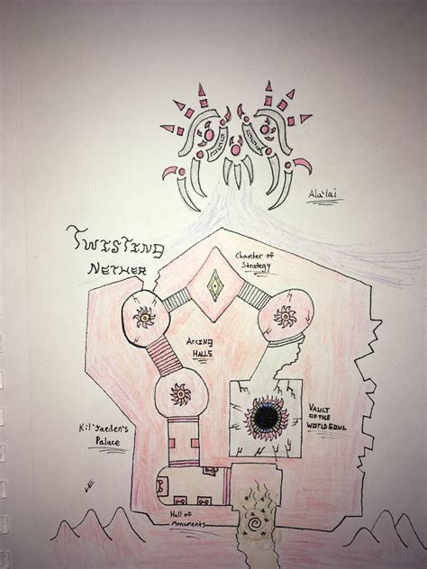 Twisting Nether 1 Wow Style Map By Titanshark On Deviantart