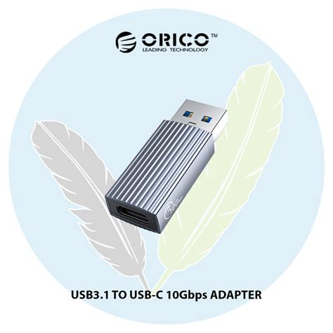 Jual Orico Ah Ac Usb To Usb C Gbps Adapter Shopee Indonesia