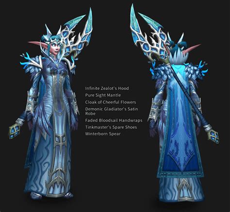 Had Some Requests For Night Elf Priest Ideas Rtransmogrification