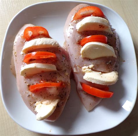 Kurczak z mozzarellą i pomidorami Tylko sprawdzone przepisy