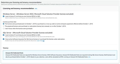 How To Calculate A Dedicated Hosts Cost Estimate For Windows Server And Sql Server Microsoft