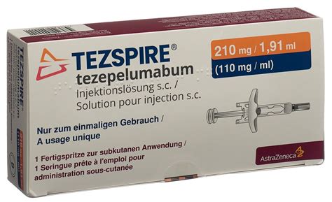 Tezspire Sol Inj 210 Mg 1 91ml Seringue Préremplie Ser Pré 1 91 Ml