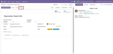 Lead Enrichment Odoo V16 Community Edition Book