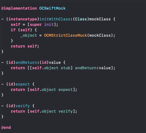 Ocmock快速使用ocmock Csdn博客