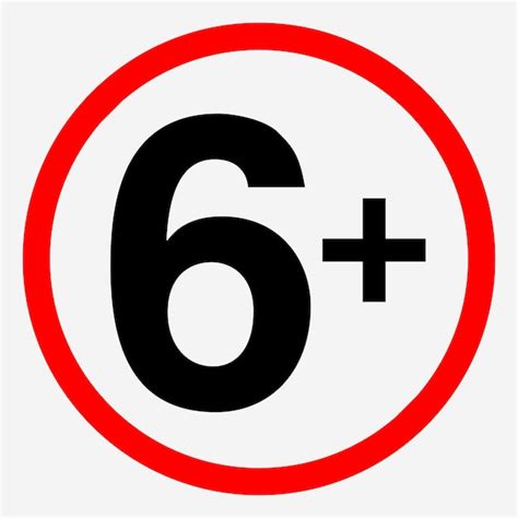 Premium Vector Age Ratting Sign Over 16