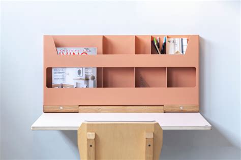 Vij5 Introduces A Space Saving Workstation With Flip Desk Mix Interiors