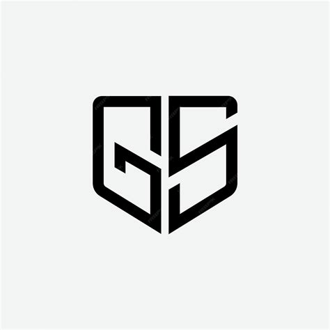 Premium Vector Gs Logo