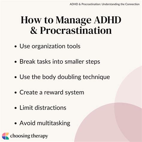 Why Do I Procrastinate Understanding Adhd And Procrastination