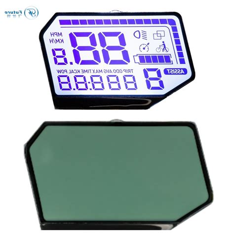 60 Pin Lcd Screen Mono Fog Cog Display For Bike Electric Bike Display