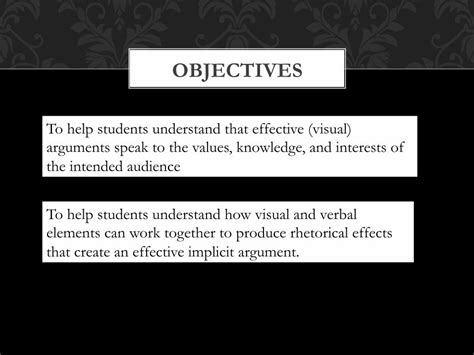 Pdf Analyzing Visual Arguments Part I Visual Arguments Part I