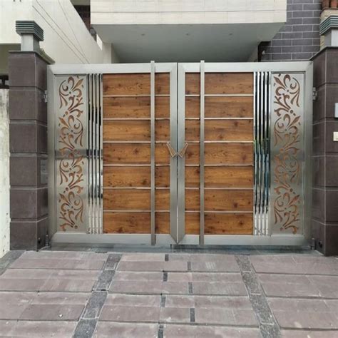 Modern 304 Grade Stainless Steel Main Gate For Home At ₹ 1550 Square