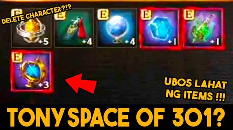 Tonyspace Ng SEA301 Delete Items Issue LoL YouTube