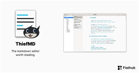 Menginstal Thiefmd Di Linux Flathub