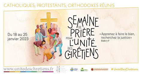 Célébrations pour la Semaine de prières pour l unité des chrétiens 2023