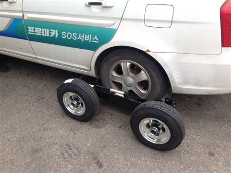 상시 4륜구동차량 견인용 보조바퀴돌리 네이버 블로그