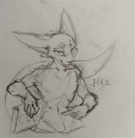 Hes Watching The Pizza Art From Eipril Foss R Furry