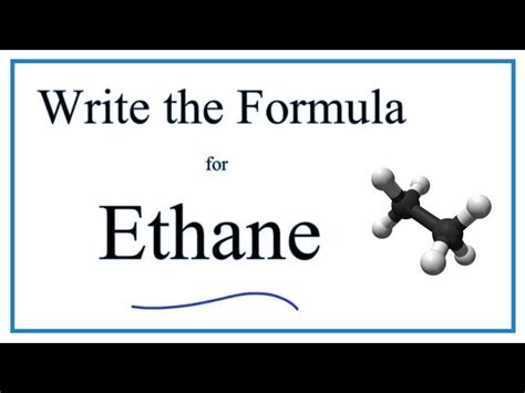 Structural Formula For Ethane