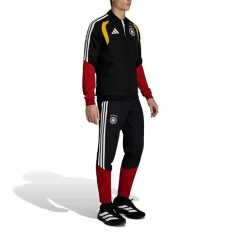 Germany Black Training Presentation Soccer Tracksuit 202627 Adidas